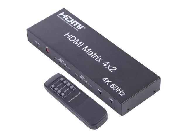 Click here for HDMI 4x2 Matrix Switcher / Splitter with Remote Co... prices