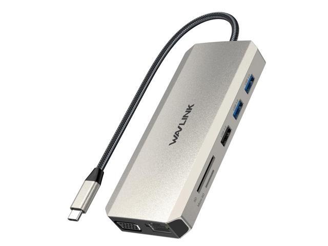 Click here for WAVLINK WL-UMD301 12 in 1 Multi-port Adapter 2*HDM... prices