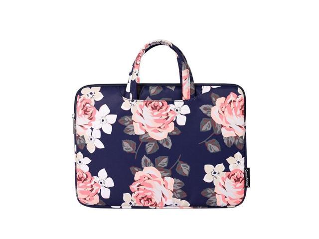 Click here for H40-B01 White Rose Pattern Laptop Case Bag Compute... prices