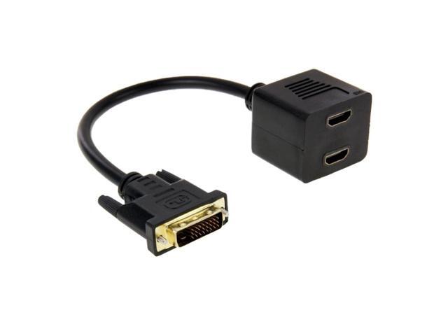 Click here for 29.5cm DVI 24+1 Pin Male to 2 x HDMI Female Splitt... prices