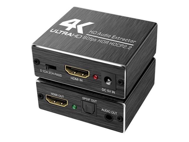 Click here for AY78V20 4K 60Hz HDMI 2.0 Audio Splitter 5.1 ARC HD... prices