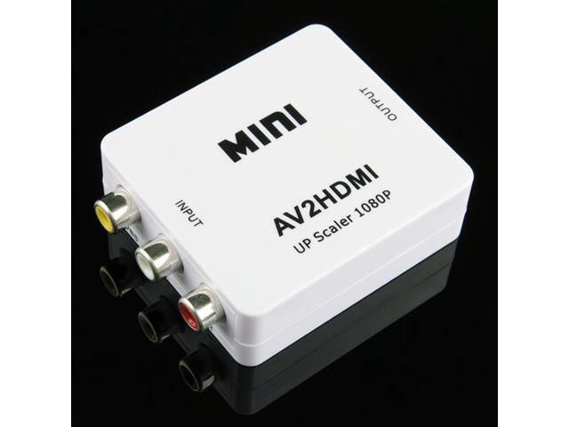 Click here for Mini CVBS/L+R Audio to HDMI Converter Adapter prices