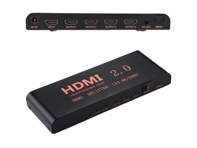 Click here for CY-042 1X4 HDMI 2.0 4K/60Hz Splitter  EU Plug prices