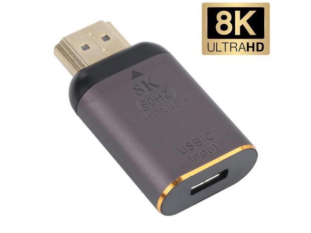 Click here for 8K 60Hz USB-C / Type-C Female to HDMI Male Adapter prices