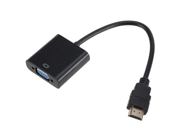 Click here for ZHQ007 HD 1080P HDMI to VGA Converter (Black) prices