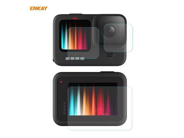 Click here for For GoPro HERO9 ENKAY Hat-Prince 3 in 1 0.2mm 9H 2... prices