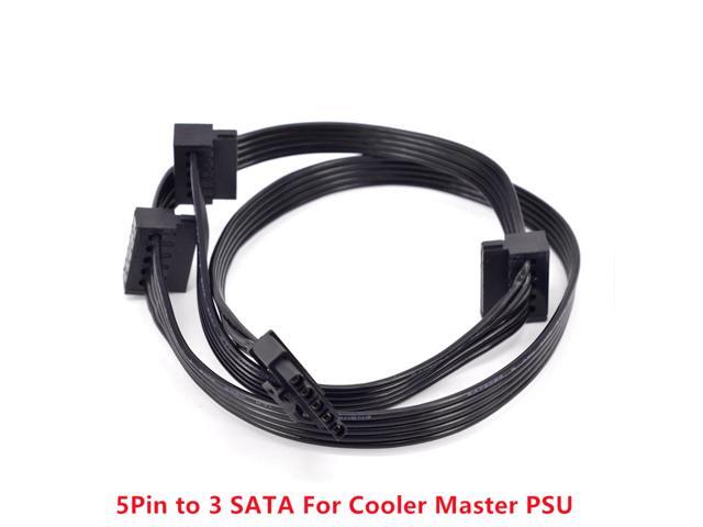 Click here for 5Pin to 3 SATA Angled Molex Power Supply Cable for... prices
