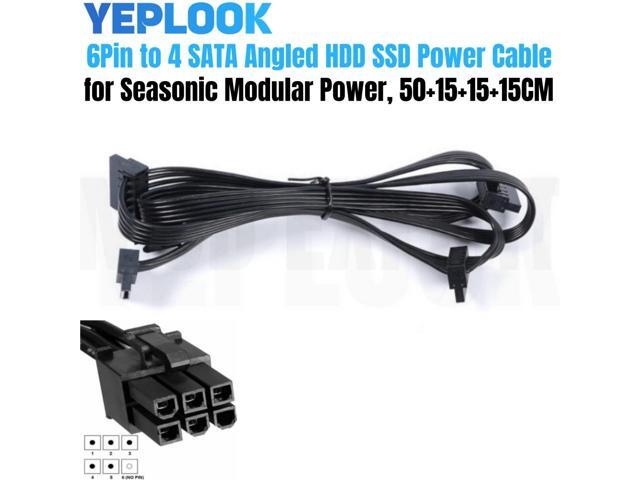 Click here for YEPLOOK 6Pinx to 4 SATA SSD HDD Power Supply Cable... prices