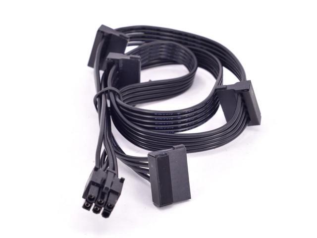 Click here for 6 Pin 1 to 4 SATA 15Pin Power Supply Cable Port Mu... prices