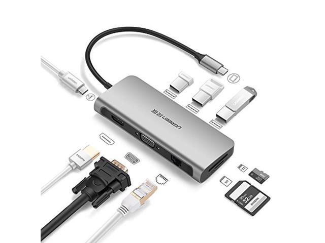 Click here for UGREEN CM179 8 in 1 VGA & HDMI & Gigabit Ethernet... prices