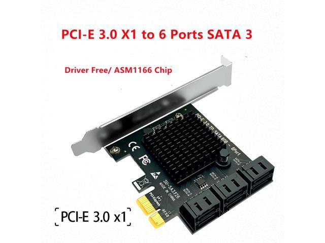 Click here for PCI-E x1 to 6 Ports SATA3.0 Adapter Expansion Card... prices