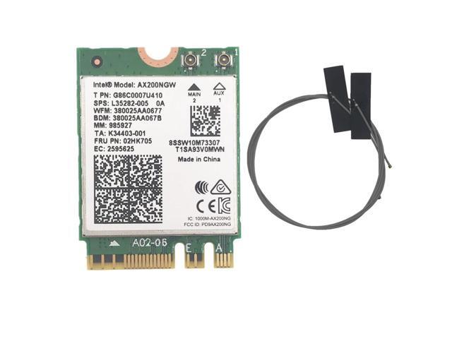 Click here for Wireless for Intel AX200 AX200NGW 1730Mbps NGFF M.... prices