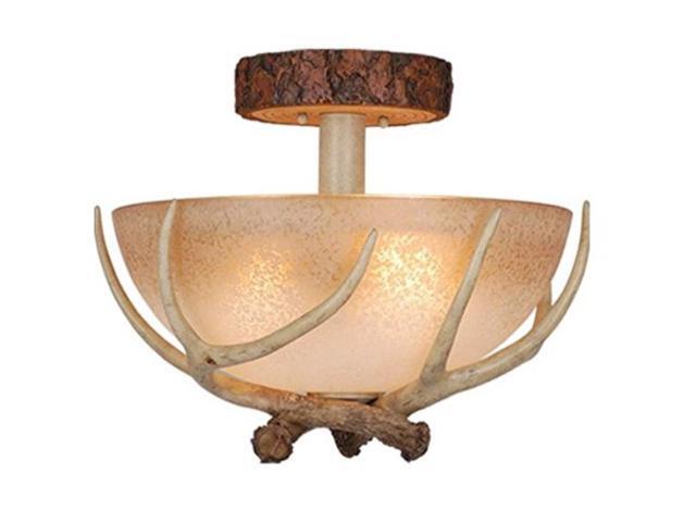 Click here for Vaxcel CF33016NS Lodge Semi-Flush Mount 16 Noachia... prices