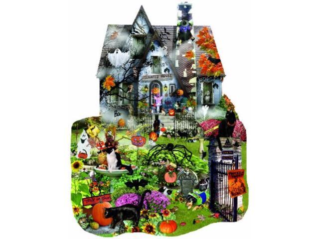 Click here for SUNSOUT INc Spooky House 1000 pc Jigsaw Puzzle prices
