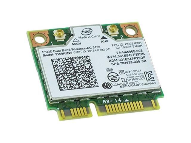 Click here for Intel 3160HMWGR Dual Band Wireless AC + Bluetooth... prices