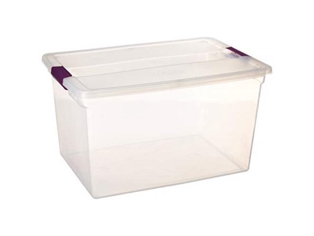 Click here for Sterilite 66-Quart ClearView Latch Box Storage Con... prices