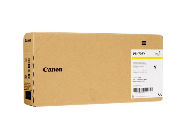 Click here for Canon PFI-707 High Yield Ink Cartridge - Yellow prices