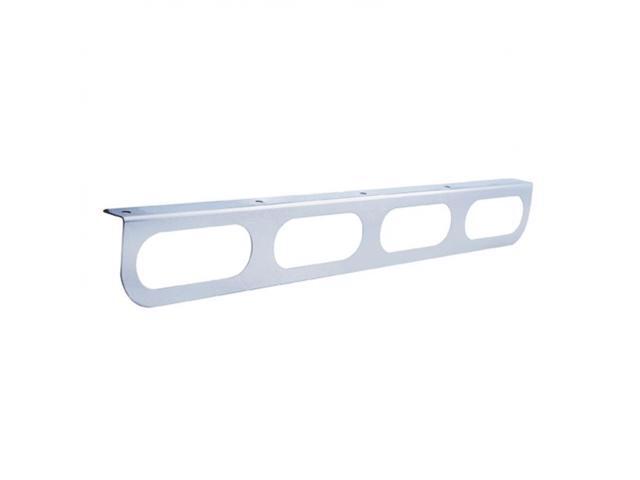 Click here for Stainless Light Bracket w/ Four Oval Light Cutouts prices