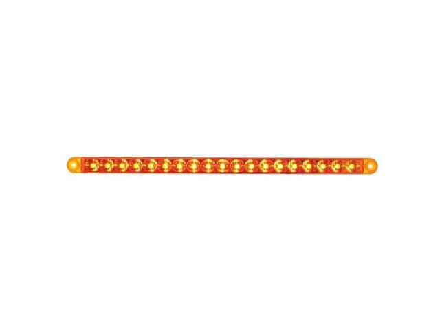 Click here for 19 LED 12 Reflector Turn Signal Light Bar - Amber... prices