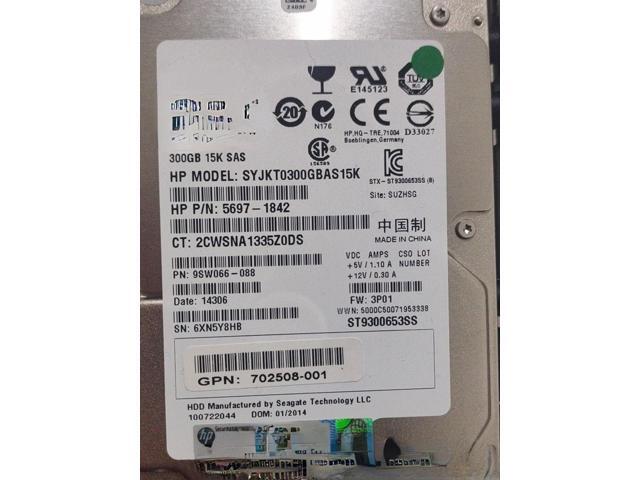 Click here for For HP 3PAR 697387-001 QR492A M6710 300G 6G SAS 2.... prices
