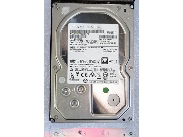 Click here for For Hitachi HUS726040AL5210 4T SAS 3.5 inch 7.2K 1... prices