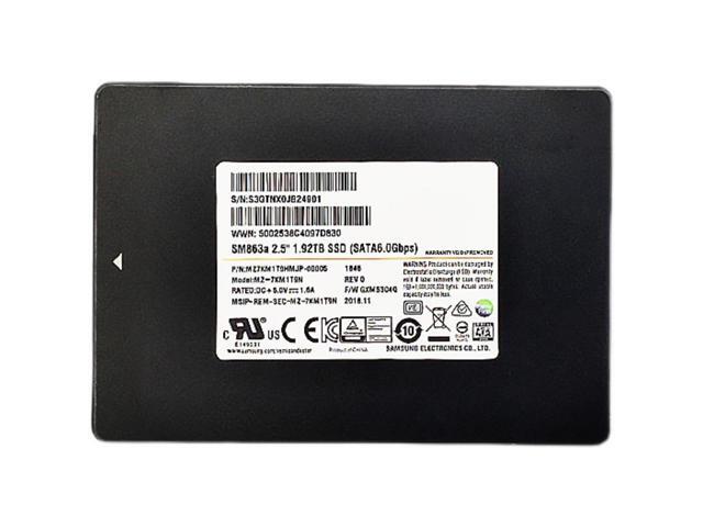 Click here for For Samsung SM863A 1.92T SM863 MLC Enterprise SSD... prices