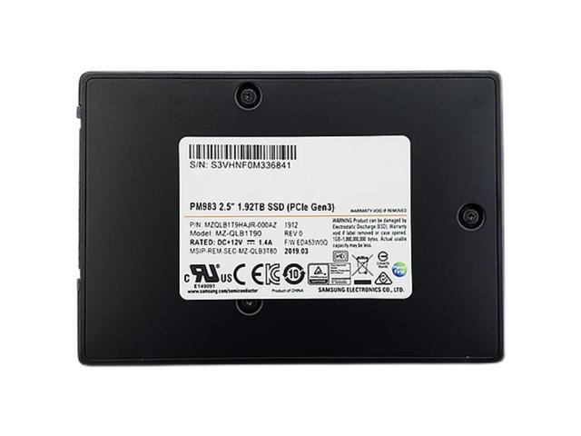 Click here for For Samsung PM983 1.92T 960G U.2 nvme Enterprise S... prices