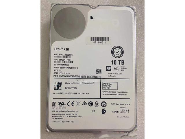 Click here for For DELL YF87J 0YF87J ST10000NM0256 SAS 12GB 10TB... prices
