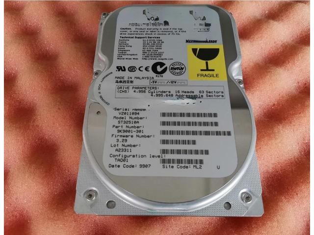 Click here for For Seagate ST32510A 2G/2.5G 3.5 40 pin IDE parall... prices