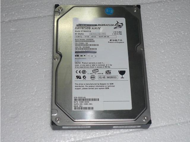 Click here for For SUN X5405A 80G ST380021A 7200 to ATA/IDE hard... prices