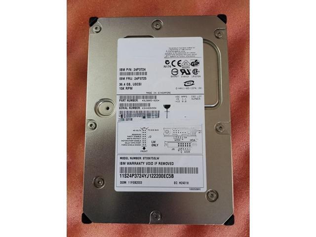 Click here for For IBM 24P3724 24P3725 ST336753LW 36.4G 15K U320... prices