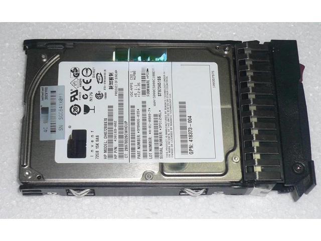 Click here for For HP 72G 15K 2.5 SAS hard disk 418398-001 DH072B... prices
