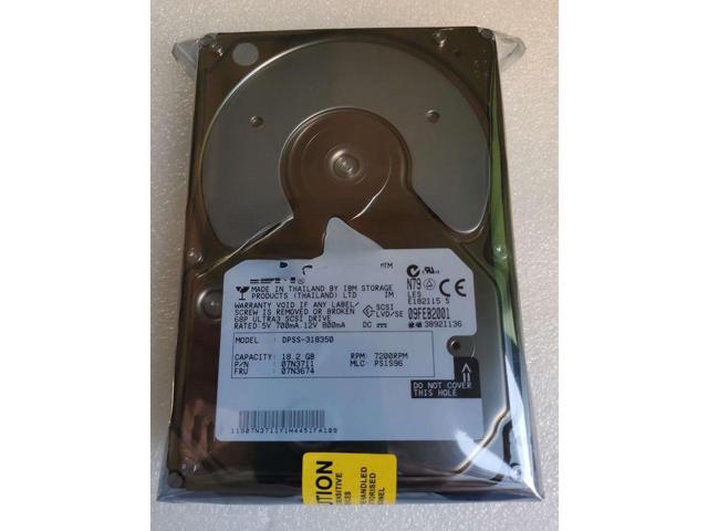 Click here for For IBM DPSS-318350 18.2G 7200rpm 68 pin SCSI hard... prices