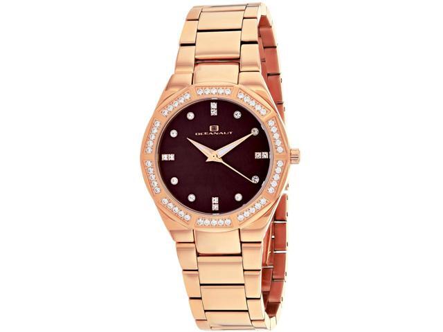 Click here for Oceanaut Womens Athena Brown mother of pearl Dial... prices