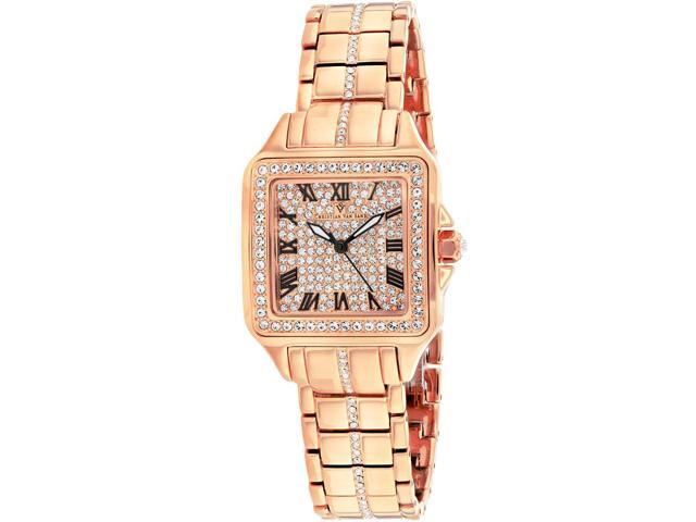Click here for Christian Van Sant Womens Splendeur Rose gold Dial... prices