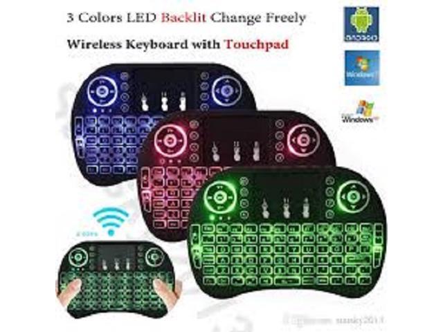 Click here for MINI KEYBOARD WITH TOUCHPAD & BACKLIT (3 LIGHT) prices
