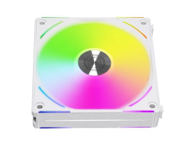 Click here for LIAN LI UNI Fan AL120 V2 RGB White Single Fan Pack... prices