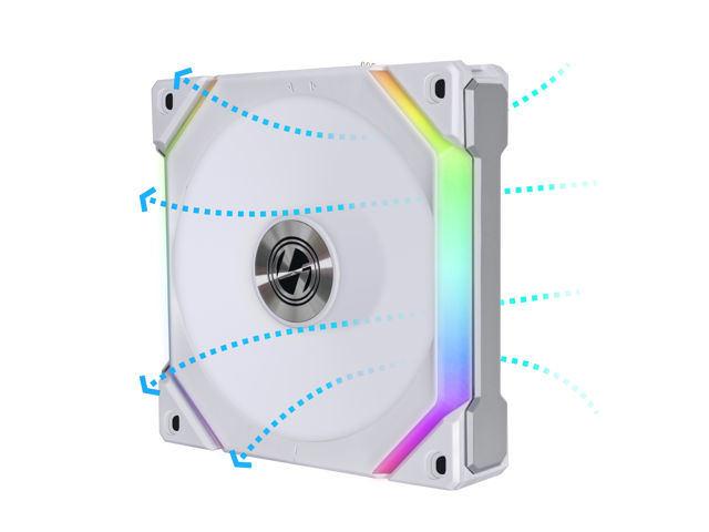 Click here for Lian li UNI FAN SLV2 120 Reverse Blade ARGB LED Re... prices