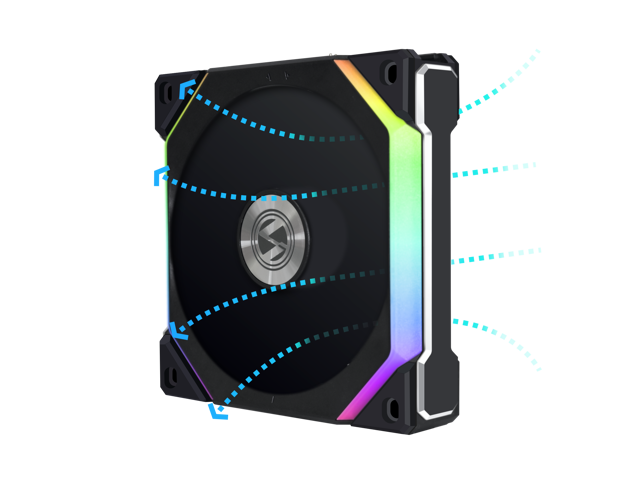 Click here for Lian li UNI FAN SLV2 120 Reverse Blade  Black colo... prices