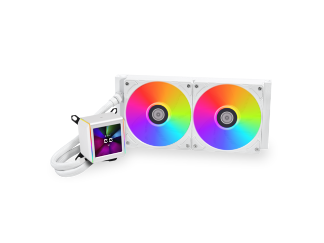 Click here for LIAN LI Galahad II LCD 280 White Liquid Cooler - G... prices