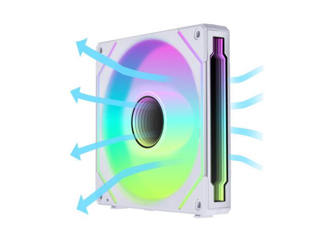 Click here for LIAN LI UNI FAN SL INFINITY REVERSE 140 RGB WHITE... prices