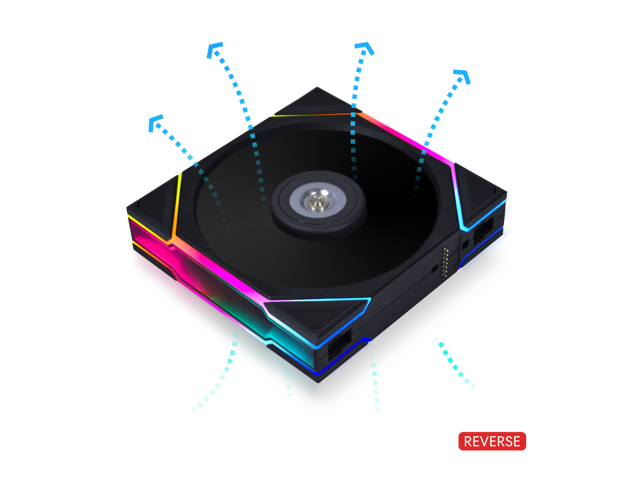 Click here for Lian Li UNI FAN RTL120 RGB Single Pack Black . Rev... prices