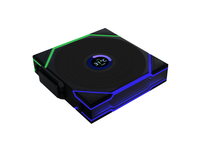 Click here for Lian Li UNI Fan TL LCD 120 Wireless - Single Pack... prices