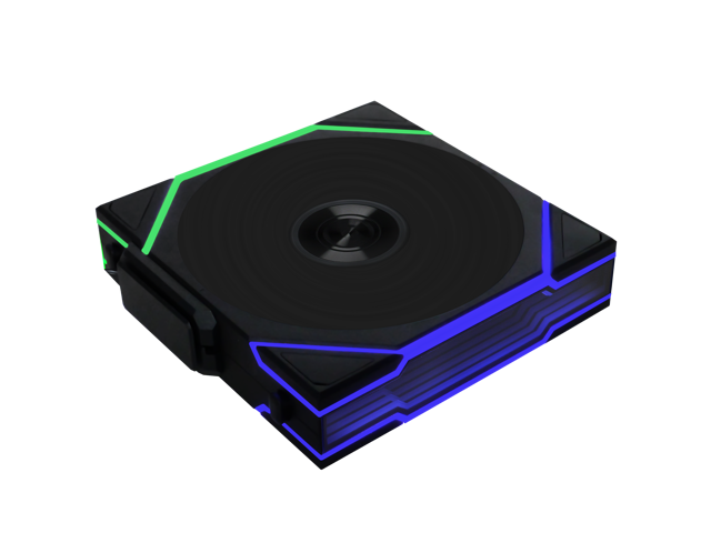 Lian Li UNI Fan TL 120 Wireless - Single Pack - Controller Not Included - 2.4 GHz Wireless Control - Infinity Mirror Design - Controller requesd...