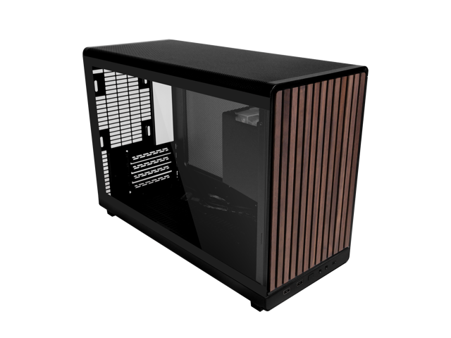 Click here for LIAN LI A3X mATX-WDG Black Wood Front Panel  Glass... prices