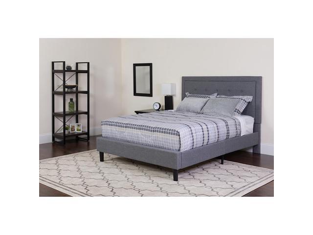 Click here for Roxbury Queen Size Tufted Upholstered Platform Bed... prices