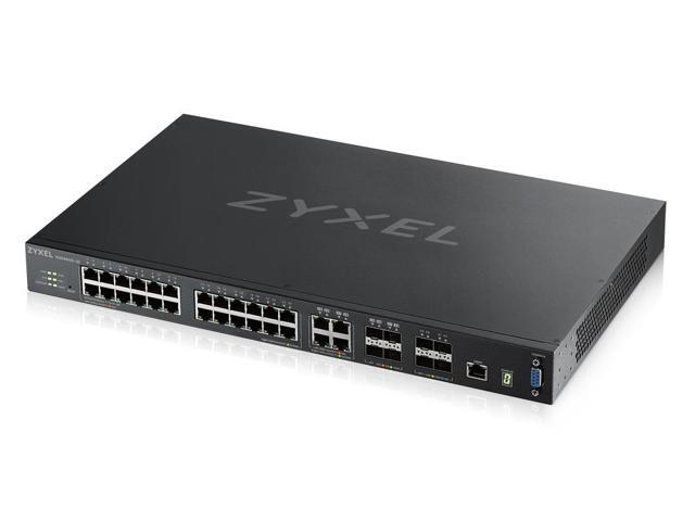 Click here for ZyXEL 28-port GbE L3 Managed Switch with 4 SFP+ Up... prices