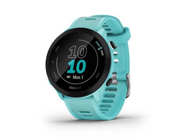 Click here for GARMIN FORERUNNER 55 GPS RUNNING WATCH BLUE 010-02... prices