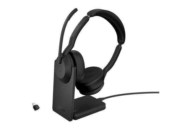 Click here for Jabra Evolve2 55 UC Stereo - Headset - on-ear - Bl... prices