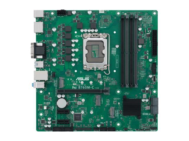 Click here for ASUS Mainboard Pro B760M-C-CSM - micro ATX - Socke... prices